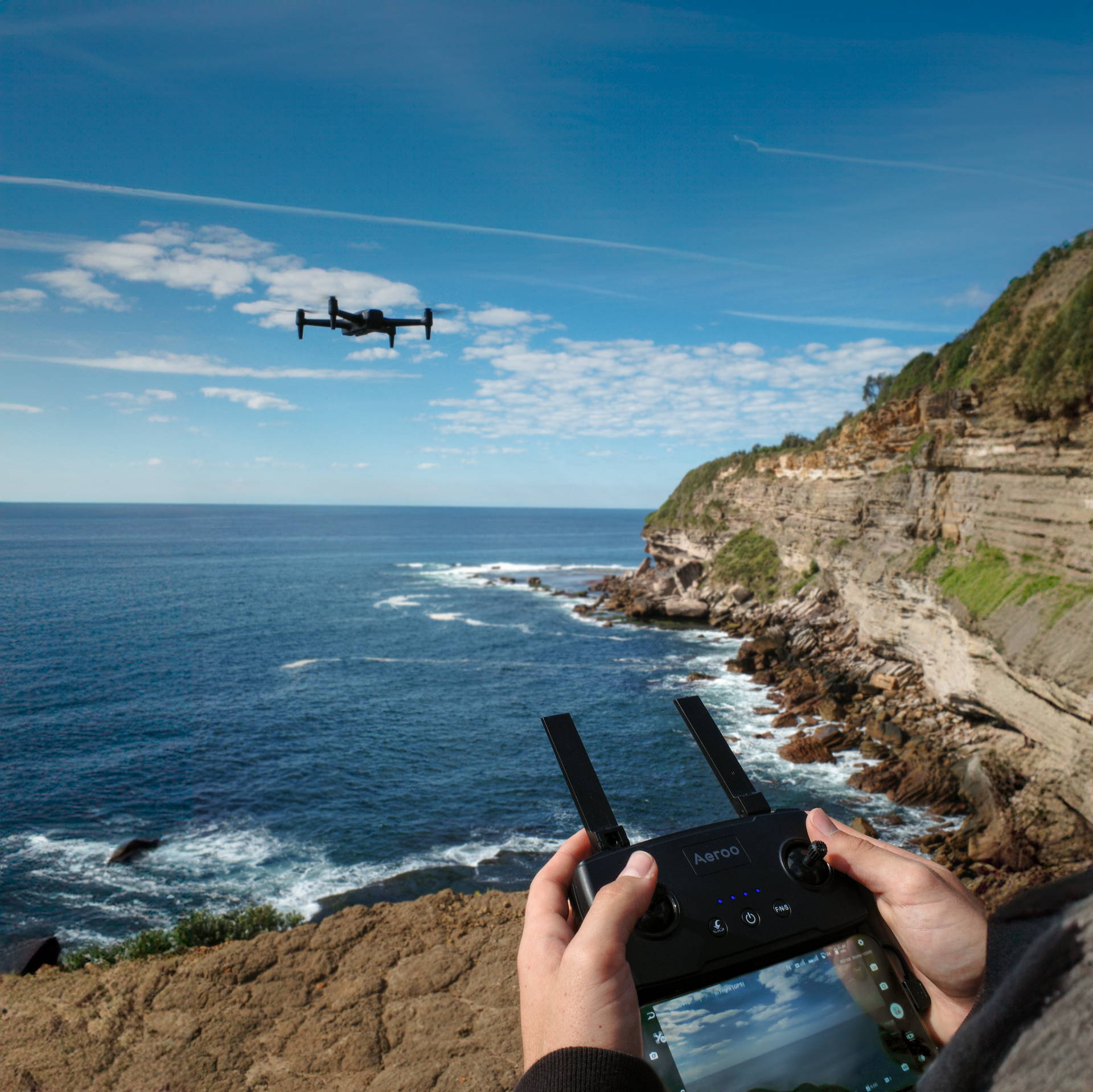 Aeroo Pro Fishing Drone – Vision Plus